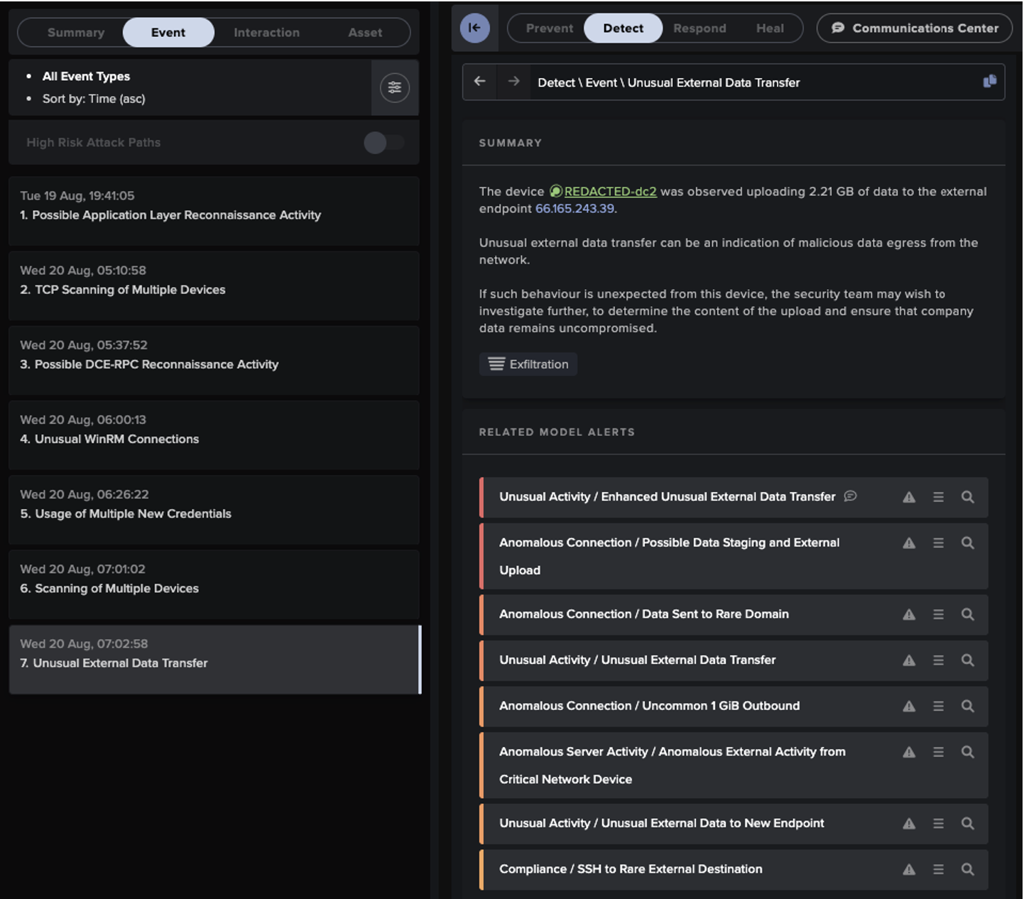 Email bombing exposed: Darktrace’s email defense in action